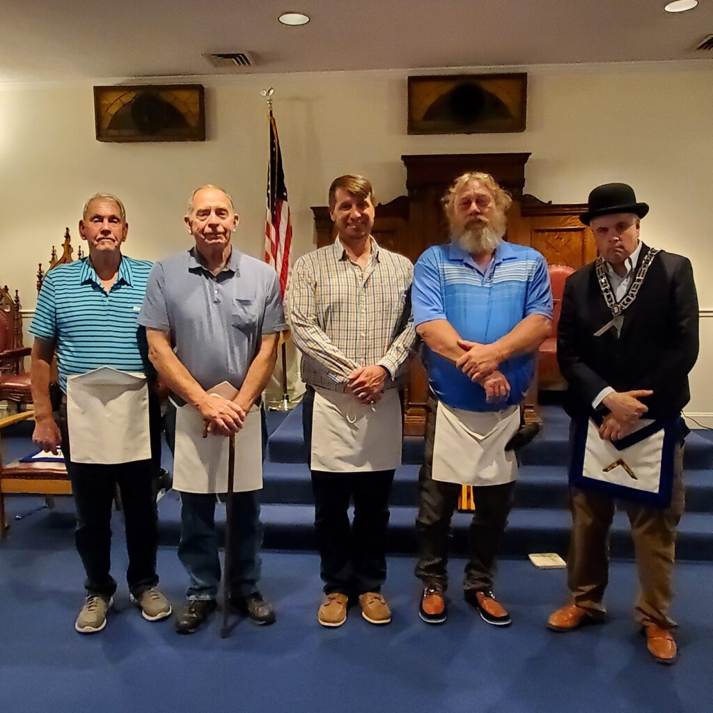 New Members – Jackson Lodge 146 F. & A. M.